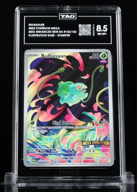 2025 POKEMON MEG En-Mega Evolution Enhanced Booster Box Topper ...