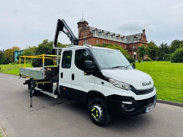 2019 (69) IVECO Daily 70-180 3.0 Dropside Hiab Crane Truck Euro 6 £ ...