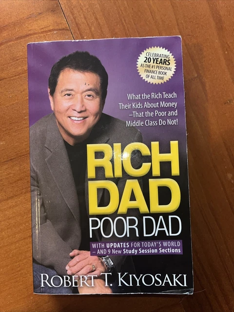 Rich Dad Poor Dad By Robert Kiyosaki With Shipping Paperback Book