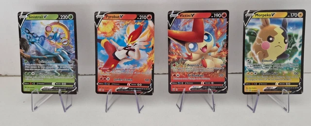 CARTE POKÉMON : Lot de 4 destinées Radieuse et styles de Combat💕Etb alt ...