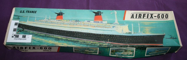 AIRFIX SS FRANCE 1:600 scale model ship kit F602S. S.S. £263.00 ...