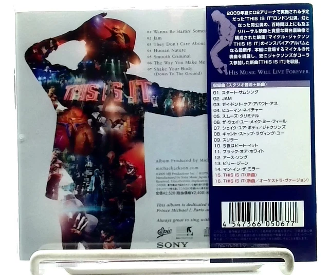 THIS IS IT / Michael Jackson [CD][OBI] RE DEL POP/2009/GIAPPONE EUR 24 ...