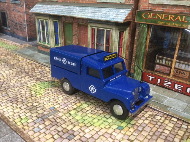 CORGI 1/43 SERIES I RAC Land Rover Service Vehicle (repaint) £15.00 ...