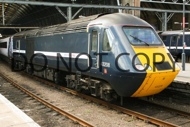 UK DIESEL TRAIN Railway Photograph Of Class 43 Intercity 125 Hst 43208 ...
