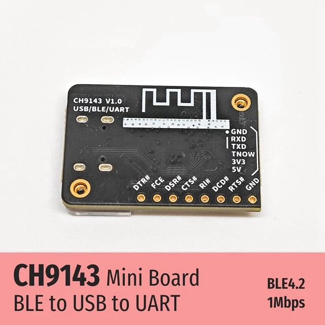 CH9143 -MODUL BLE/UART/USB-MODUL BLE/USB zu Seriell/TTL-UART-Modul R7B52622 EUR 7,83 - PicClick DE