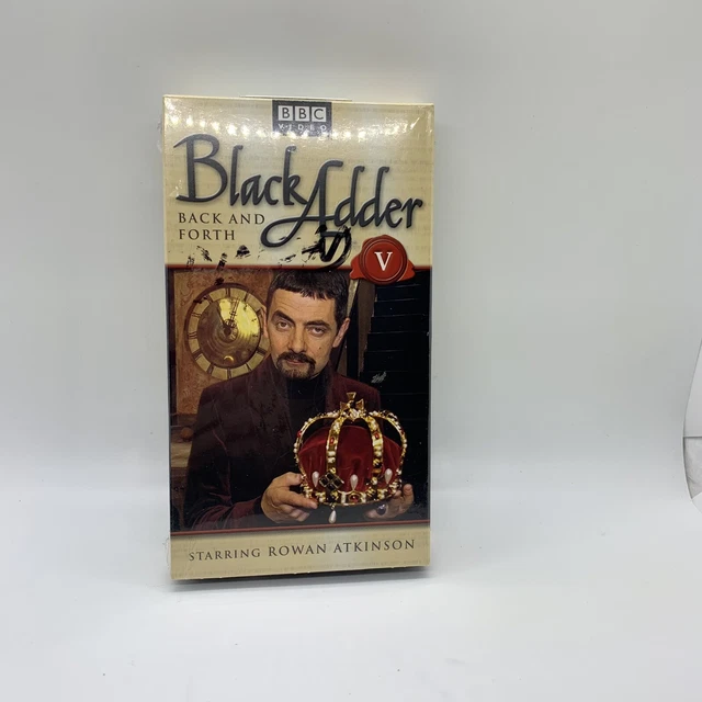 BLACK ADDER BACK And Forth V Rowan Atkinson Stephen Fry BBC Vtg VHS ...