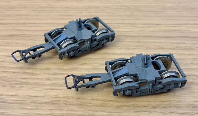 JOUEF BOGIE LOT x2 type Y24 à clipser avec essieux en métal pour UIC ...