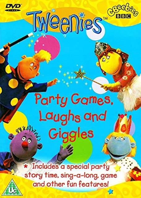 TWEENIES: PARTY GAMES, Laughs and Giggles (UK VHS, 2000) £3.59 ...