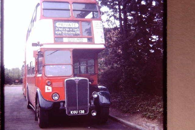 1978 ORIGINAL LONDON Transport Bus Slide RT 2209 Ref 408 £2.00 ...