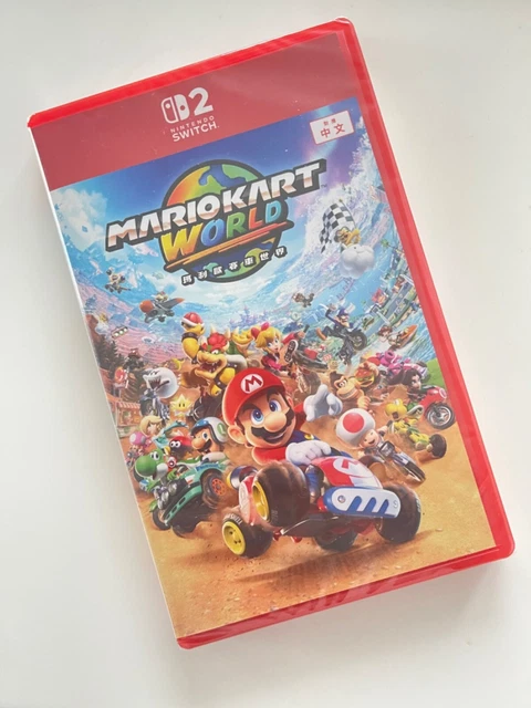 MARIO KART WORLD for Nintendo Switch 2 (Physical Copy Hong Kong version ...