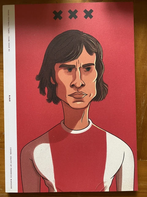 THESE FOOTBALL TIMES Ajax Amsterdam Magazine Soccer Calcio Van Gaal ...