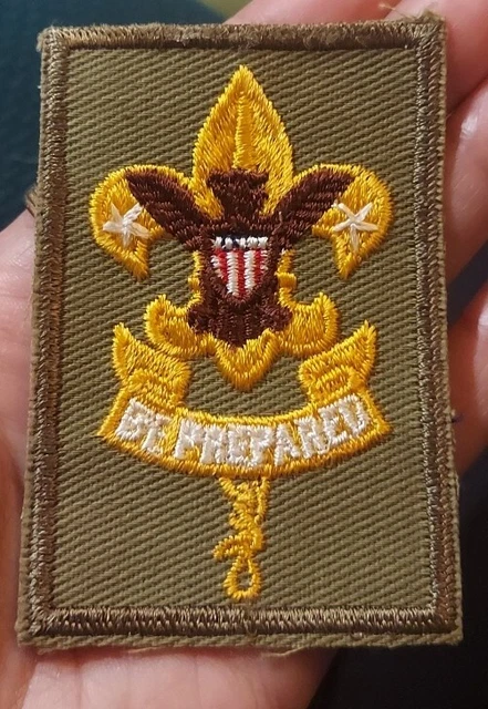 VINTAGE BSA FIRST CLASS Boy Scout Rank Badge PATCH “Be Prepared” £6.64 ...