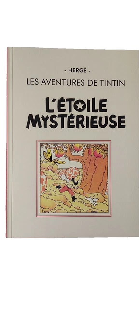HOMMAGE A HERGE Tintin L'etoile Mysterieuse En Edition Integrale Noir ...