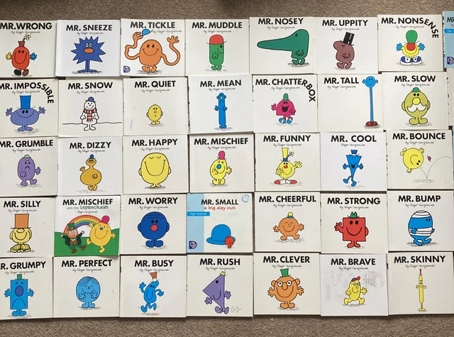MR MEN BOOKS PYO Build A Bundle Reading Novels Fiction Roger Hargreaves ...