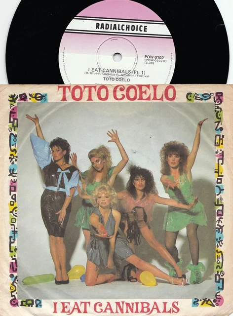 TOTO COELO ORIG OZ PS 45 I eat cannibals NM ’82 New wave Pop EUR 8,76 ...
