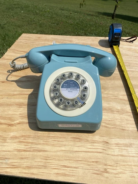 RETRO LANDLINE TELEPHONE Classic Vintage Corded Phone Old Fashioned ...