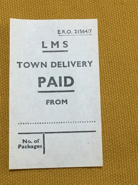 RAILWAY PAPERWORK LABEL Gwr Sr Lner Lswr B73 EUR 3,41 - PicClick FR