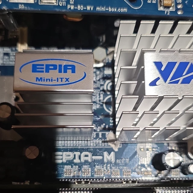 VIA EPIA-M MINI-ITX Computer Motherboard Mainboard, 1 Memory Slot £31. ...