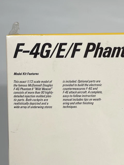 TESTORS ITALERI 1/72 F-4G/E/F Phantom II ""Wildwiesel"" Modellbausatz ...