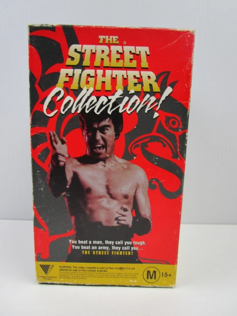 THE STREET FIGHTER Collection 4 x VHS Tapes, Vintage Videos, Movie, M ...