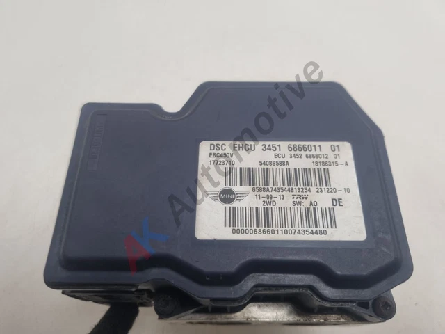 MINI COOPER ONE S R55 R56 - Abs / Dsc Pompe & Module De Commande ...