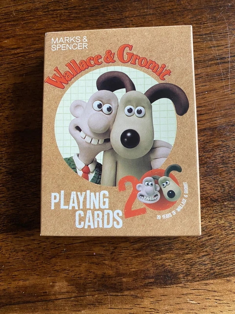 WALLACE AND GROMIT Playing Cards £5.50 - PicClick UK
