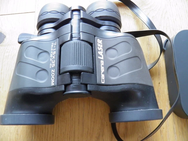 FERNGLAS CARENA LASER, 7-15x35 Zoom, neu, aus Japan, mit Tasche EUR 70 ...