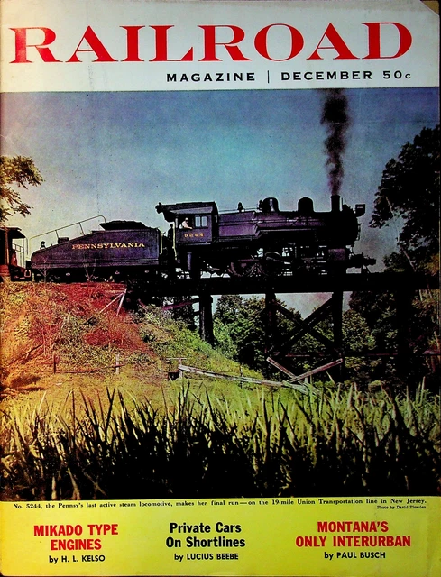 RAILROAD MAGAZINE 2ND Series Dec 1959 Vol. 71 #1 FN £58.05 - PicClick UK