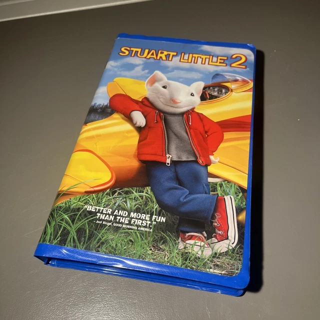 STUART LITTLE 2 VHS Video Tape Clamshell Stewart Rare Blue Case £7.85 ...