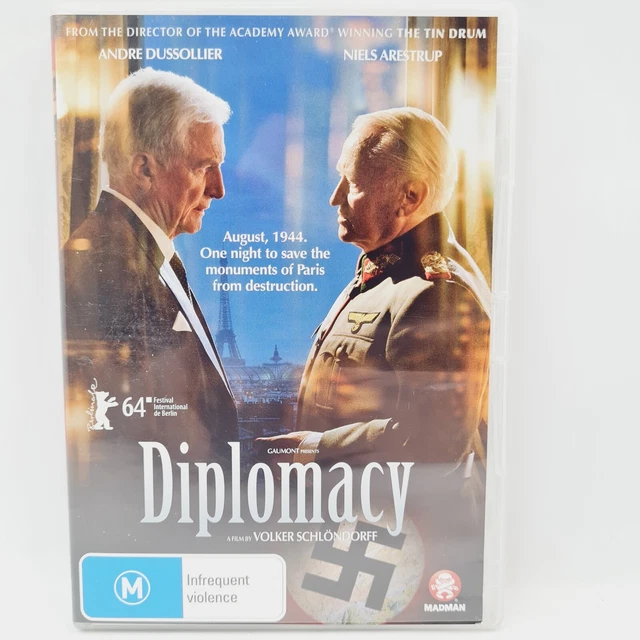 DIPLOMACY 'DIPLOMATIE' (2014 DVD) Region 4 French/German WW2 Movie ...