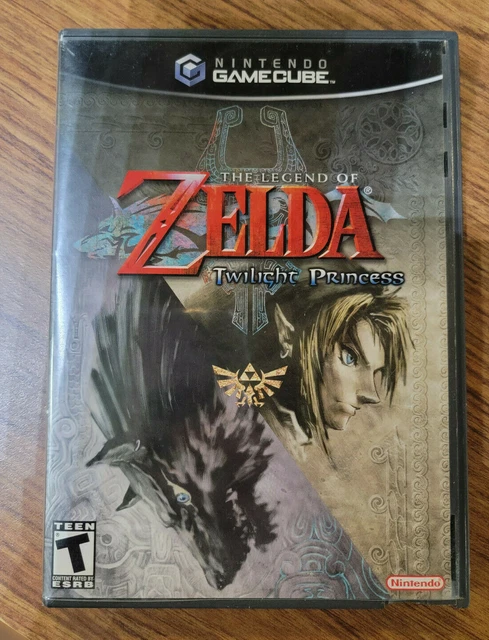 LEGEND OF ZELDA: Twilight Princess (GameCube) *CASE/ARTWORK & MANUAL ...