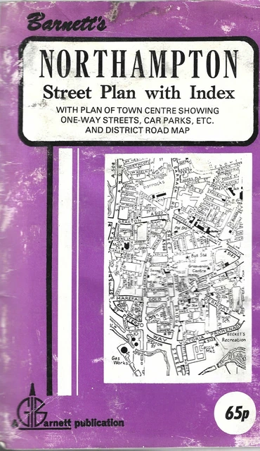 Old Street Maps Of Northampton FOR SALE! - PicClick UK