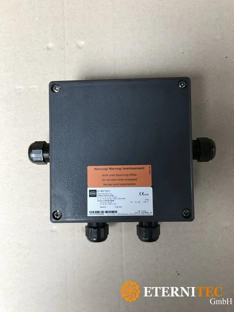 STEEL 8146/1051 TERMINAL box ex e PTB 01 ATEX 1016 control panel ...