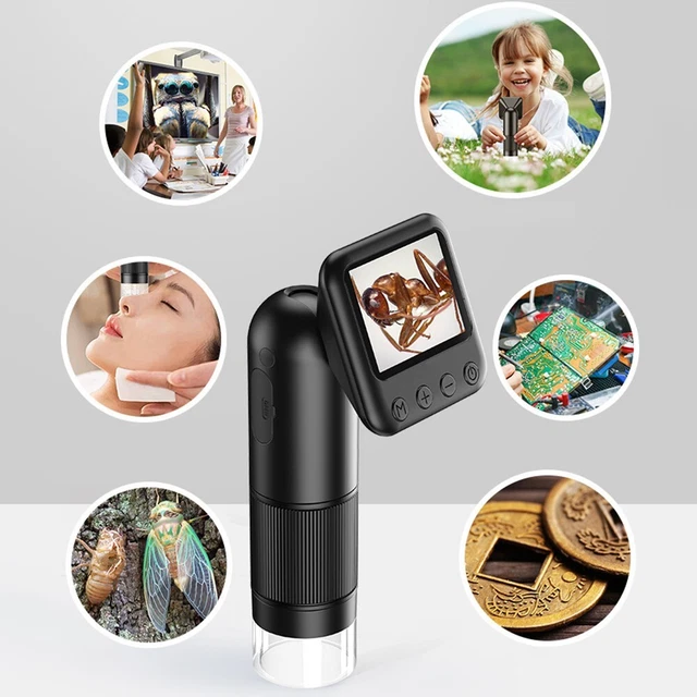 DISCOVER THE MICROSCOPIC World with Pocket Microscope 800X ...