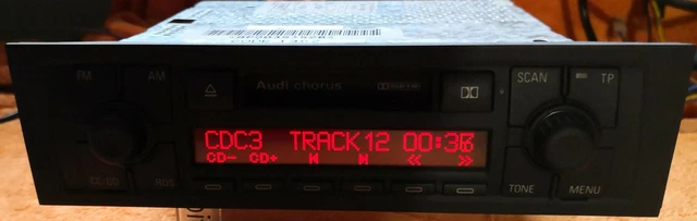 AUDI CHORUS RADIO USB / MP3 Bose Cassette RDS 8P0035152B incl. Code £ ...
