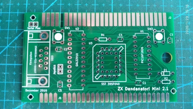 ZX DANDANATOR! MINI 2.1b Bare PCB - Sinclair ZX Spectrum £5.49 ...