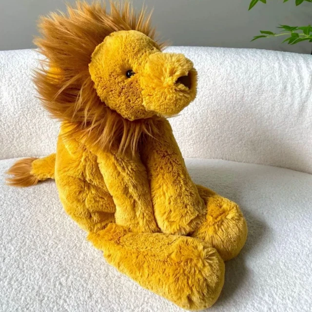JELLYCAT MEDIUM SMUDGE Lion: Retired Edition, Soft & Valuable Collector ...
