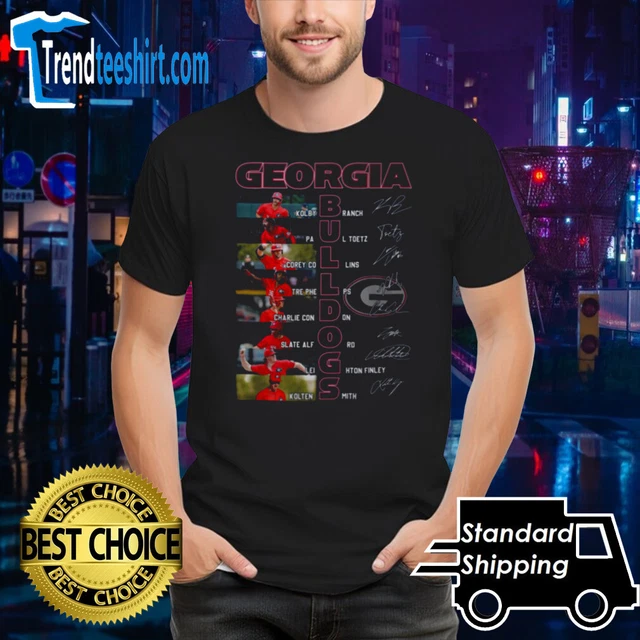 GEORGIA TEAM BULLDOGS 2024 Times Starting Line Up T Shirt EUR 7,54 ...