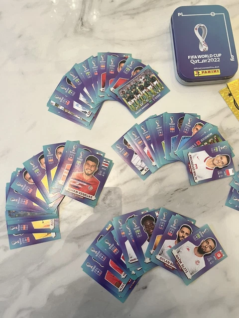 PANINI FIFA WORLD CUP Qatar 2022 bundle 2022 stickers (X150, no ...