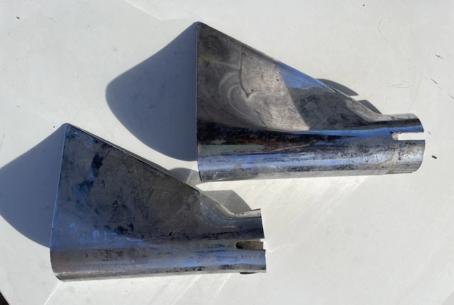 BUCO BOBBER SUPERIOR Fishtails Knucklehead Panhead Flathead Harley ...