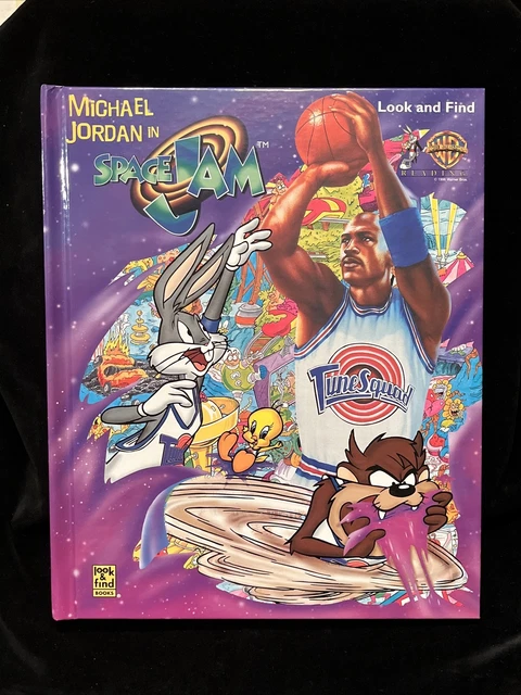 VINTAGE SPACE JAM Book Michael Jordan Looney Tunes Paperback Warner ...