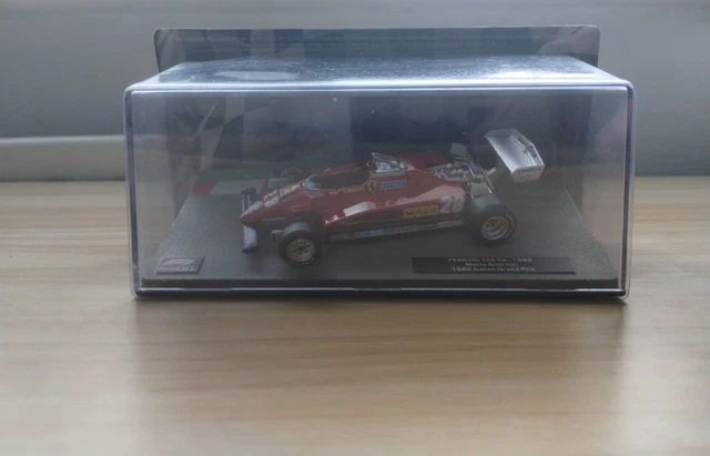 PANINI F1 CAR Collection 1982 Mario Andretti Ferrari 126 C2 1:43 Scale ...