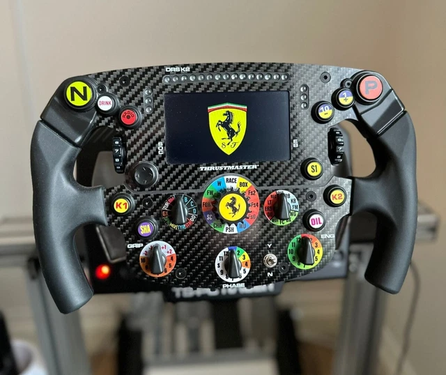 SF1000 FERRARI F1 Replica Racing Wheel - Thrustmaster ( Incredible ...