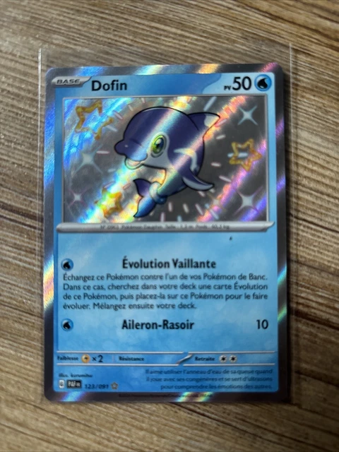 CARTE POKÉMON - DOFIN - SHINY 123/091 - DESTINÉES DE PALDEA EUR 4,00 ...
