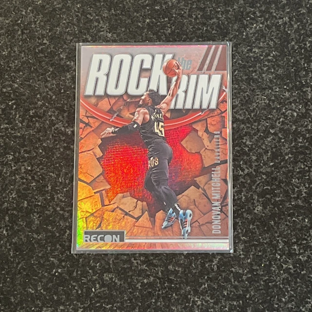 DONOVAN MITCHELL ROCK The Rim Panini Recon Basketball 2023-24 Cleveland ... DONOVAN MITCHELL ROCK The Rim Panini Recon Basketball 2023-24 Cleveland ...