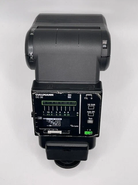 CULLMANN CAMERA FLASH DC 36 SCA 300 Dedicated, Ideal for Olympus OM10 ...