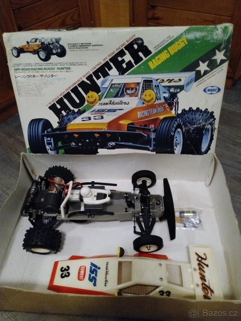 VINTAGE MARUI 1:10 Hunter R/C Buggy NOS boxed unused mint £499.00 ...