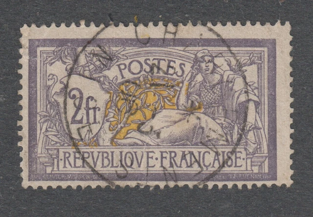 FRANCE - OBLITERATED stamp - Merson 2f purple and yellow - N°122 - TB £ ...