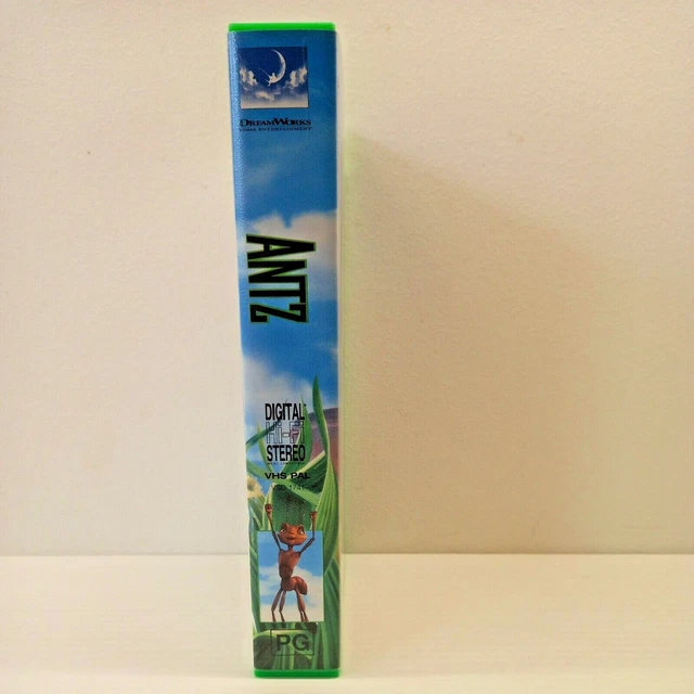 ANTZ VHS MOVIE 1998 DreamWorks and PDI Woody Allen Sharon Stone Classic ...