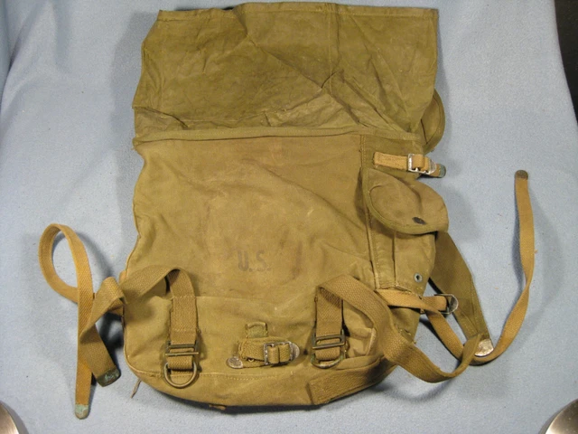 VINTAGE US.WW2 ERA M-1945 Field-Pack Combat OD. Green $75.00 - PicClick